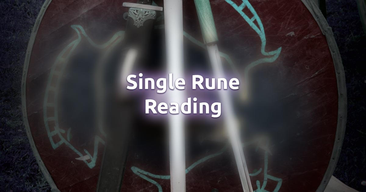 Free Single Rune Reading Oracle - Fortune Telling Online
